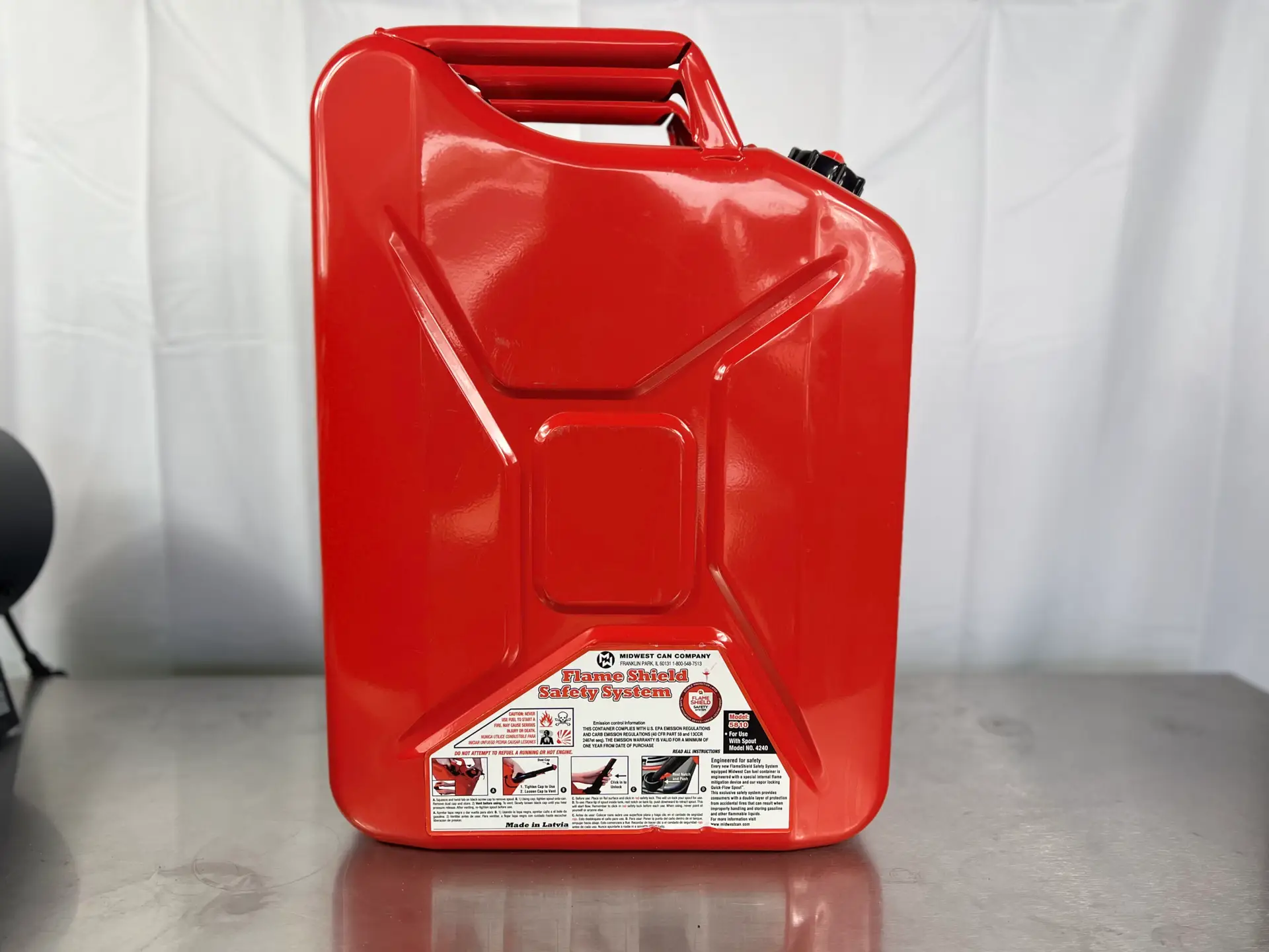 5 Gallon Fuel Tank for Parties in Chicago, IL