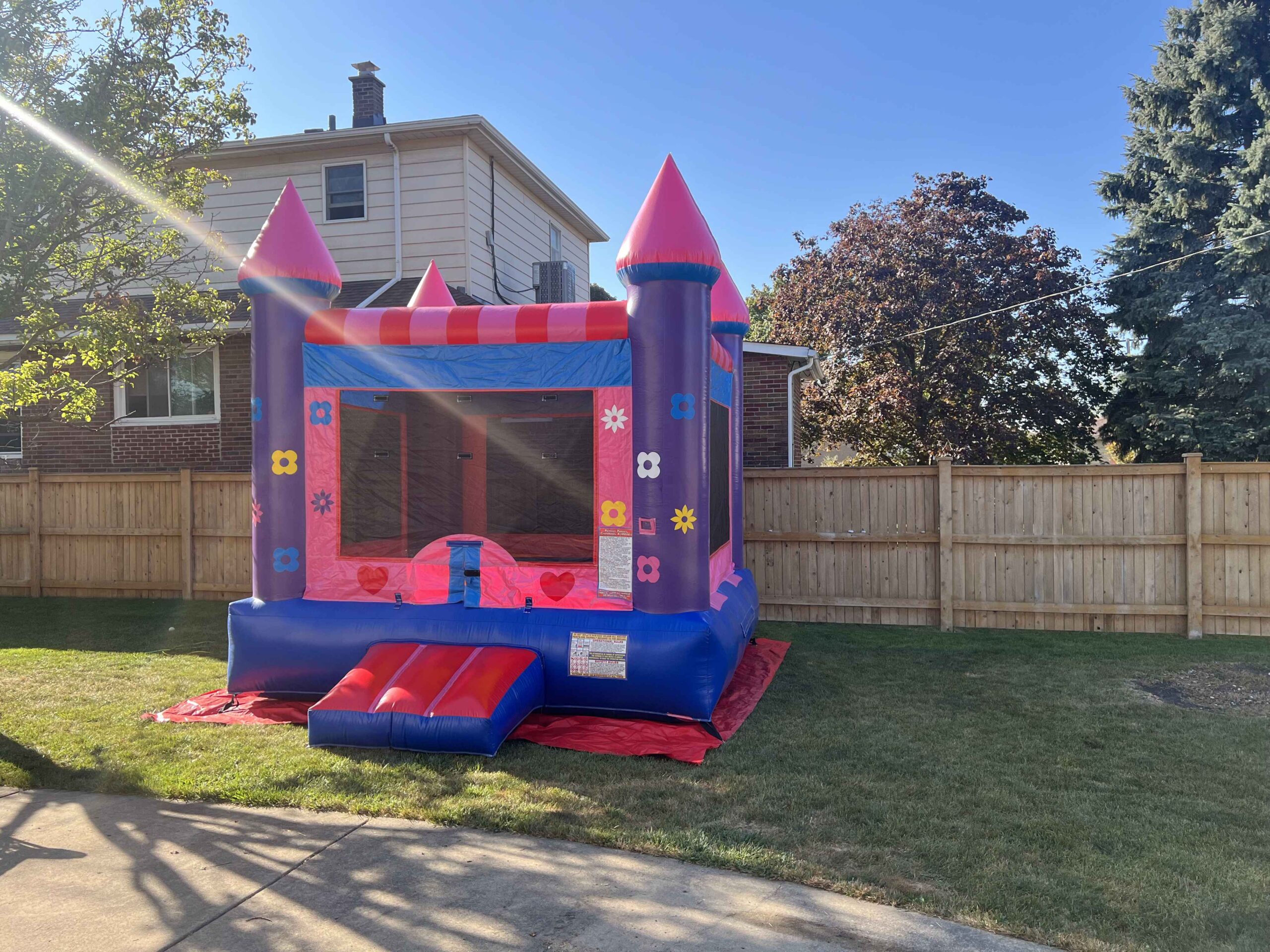 Princess Castle Bounce House Rental in Chicago, IL