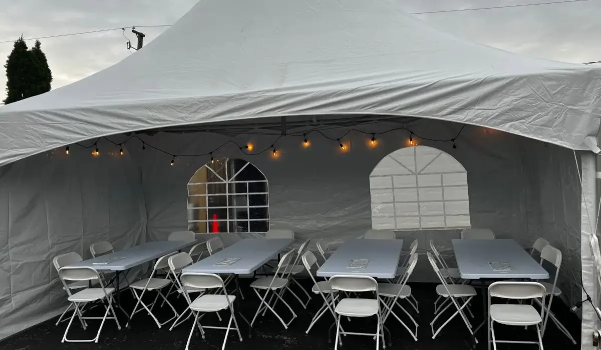 Tents & Tables for Spring Outdoor Events