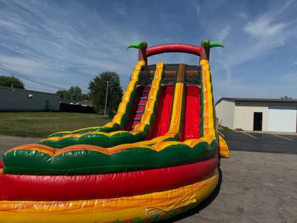 18 Ft Raging Rapid Duo Lane Waterslide - Johnny's Bouncyhouse and Party ...